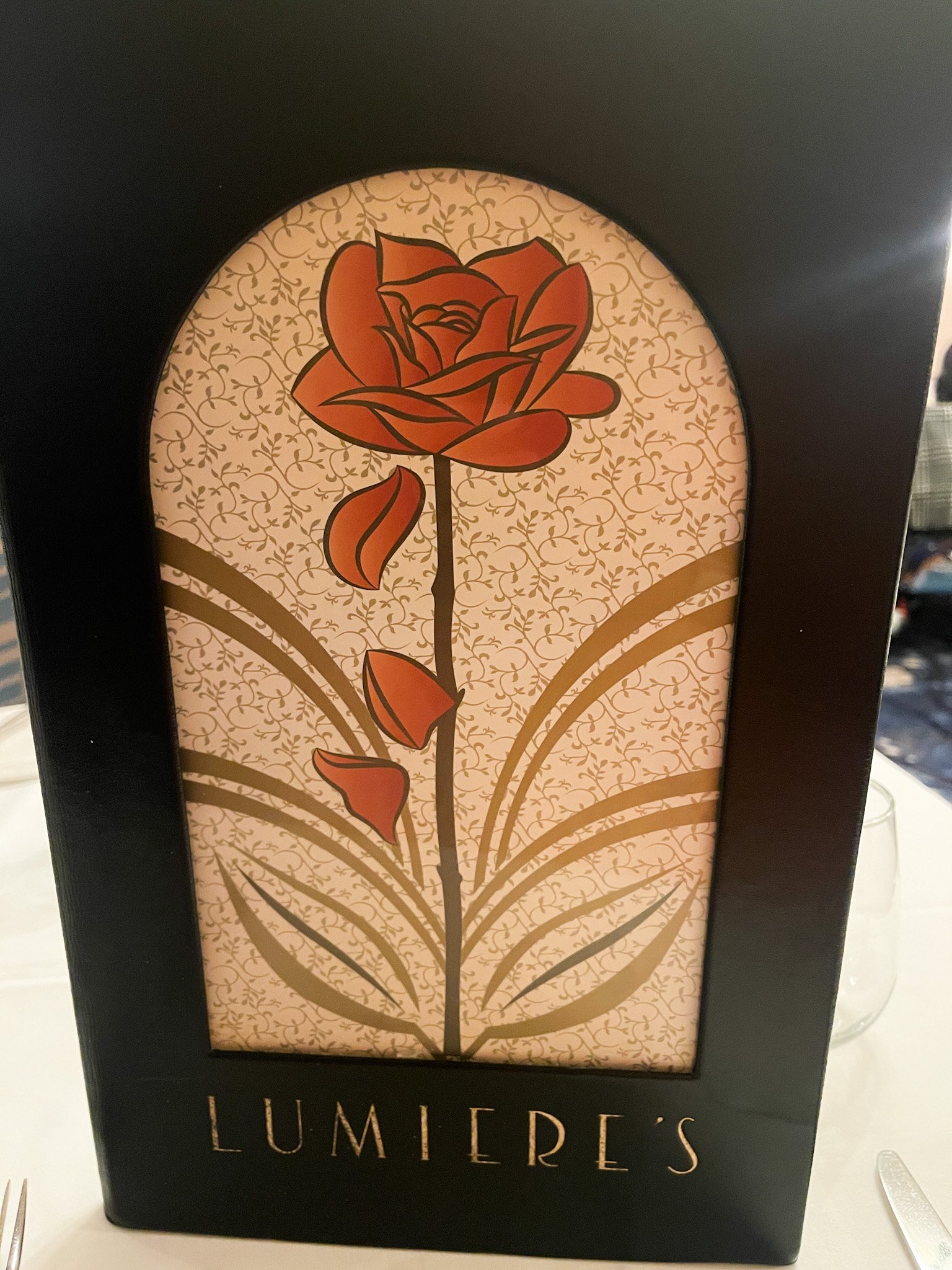 Disney Magic Lumiere's Restaurant Dinner - What is on the Menu ...